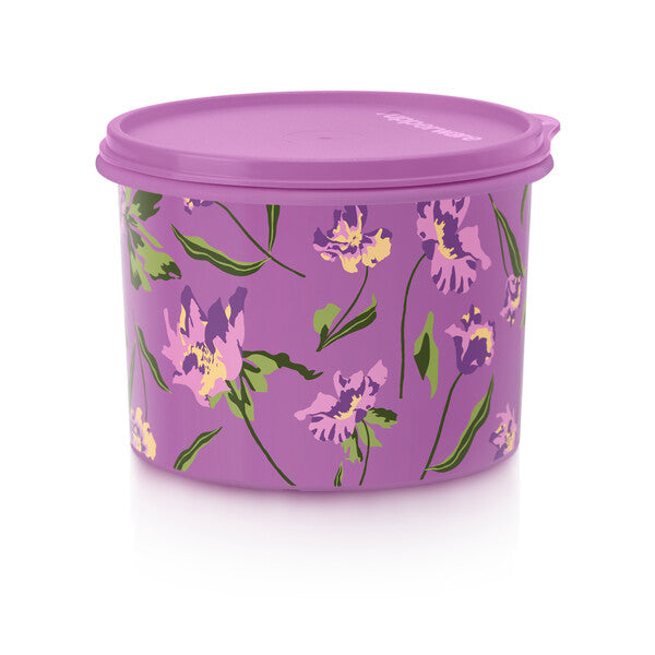 Round Canister 1.1ml Flowers – Tupperware Lebanon